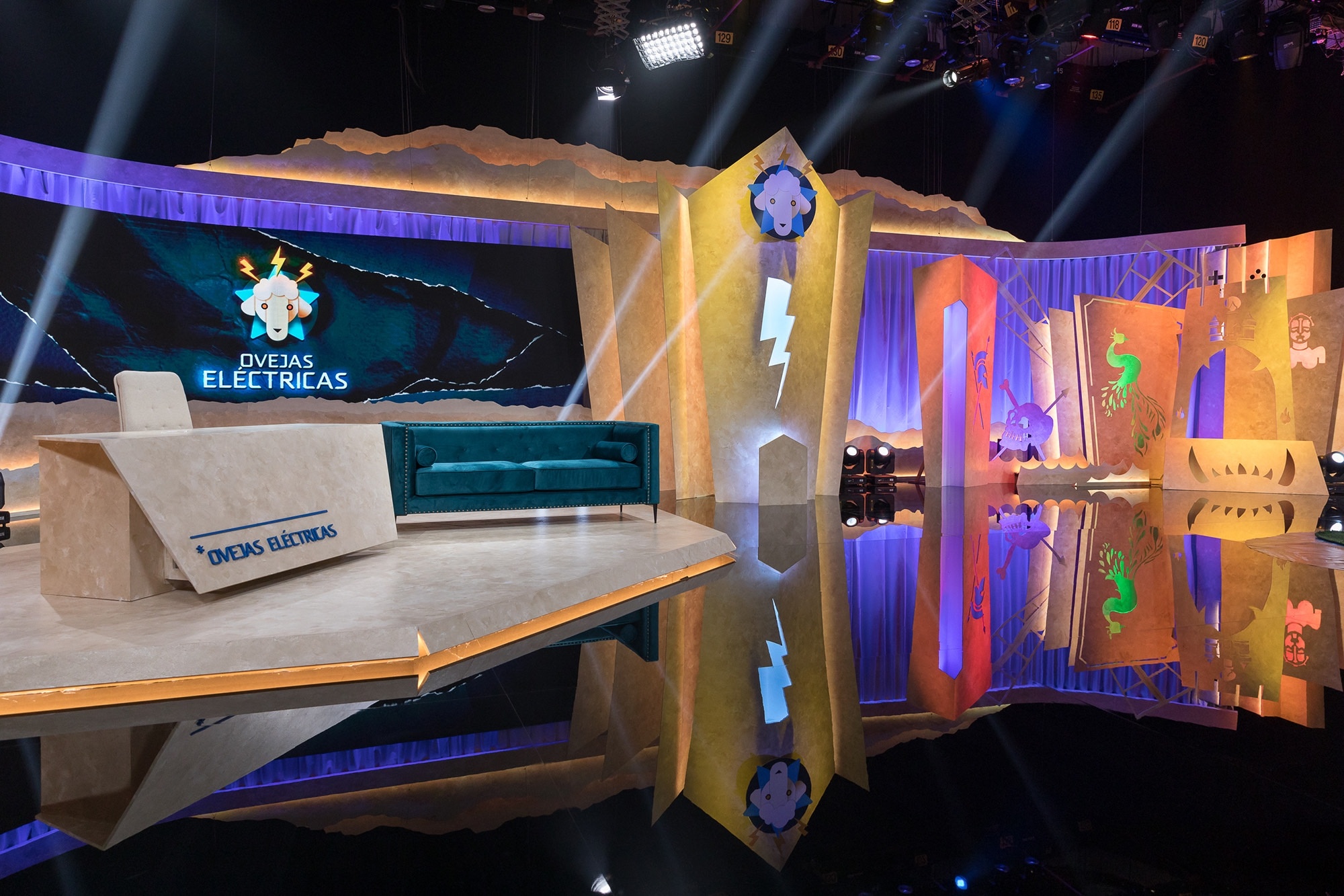 Decorado programa ovejas eléctricas - Nuevo programa en La 2